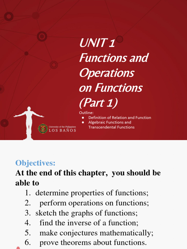 1.1 Relations and Functions | PDF | Function (Mathematics) | Real Number