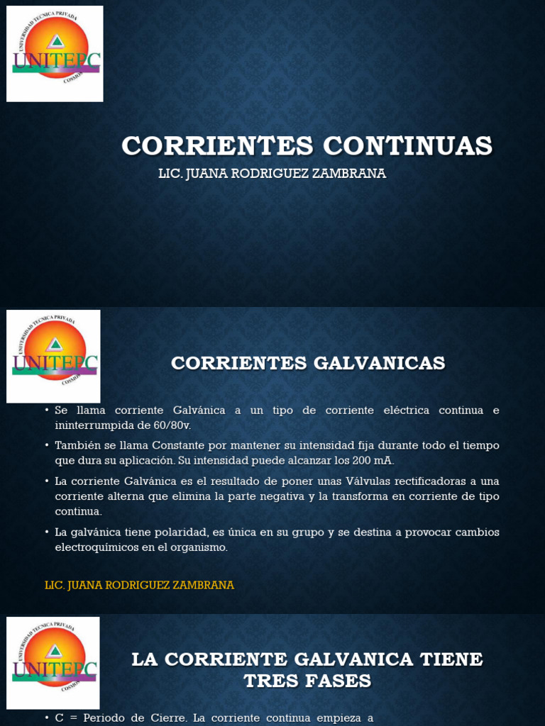 4 Corrientes Continuas | PDF | Electrólito | Corriente eléctrica