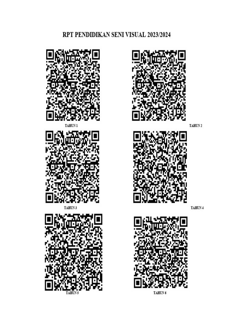 RPT PSV Qr-Code 2023 | PDF