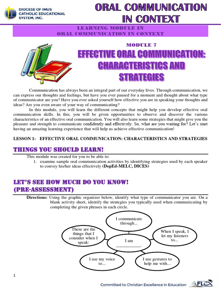 Module 7 | PDF | Communication | Conversation