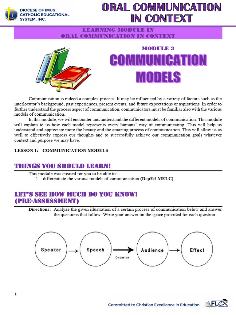 Module 3 | PDF | Communication | Science