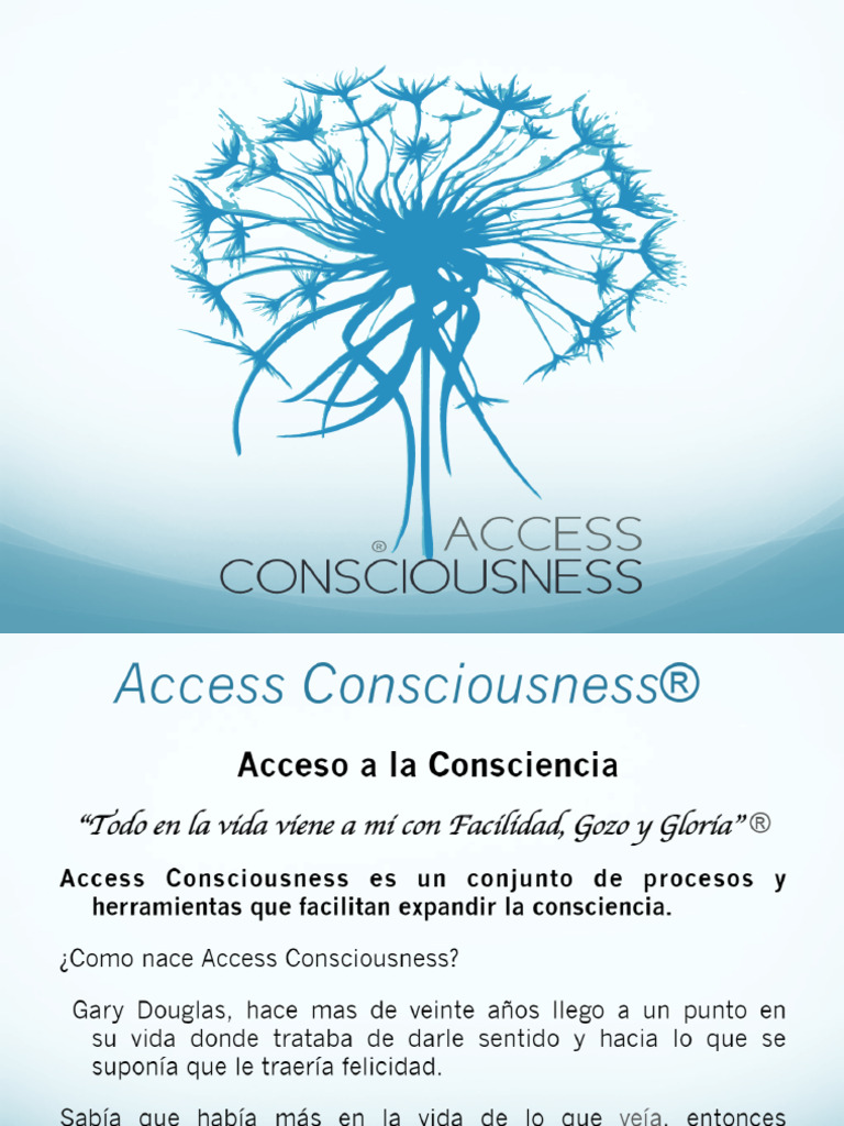 Access Consciousness - PDF | PDF