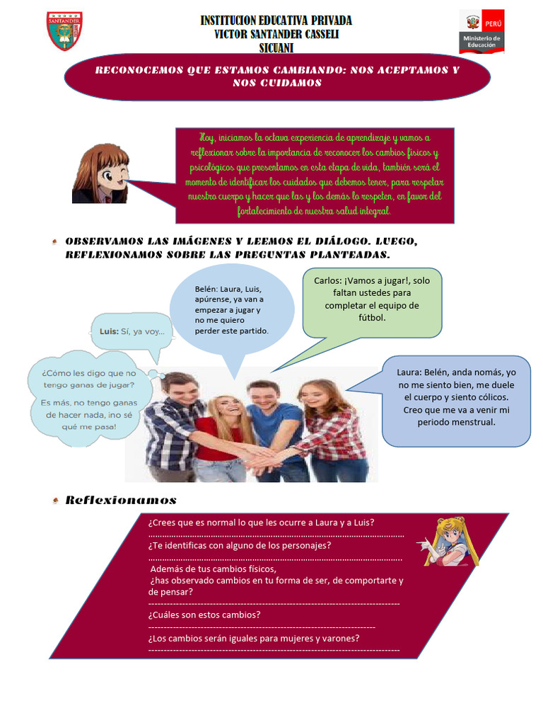 ACTIVIDAD 05 | PDF | Menstruación | Dormir