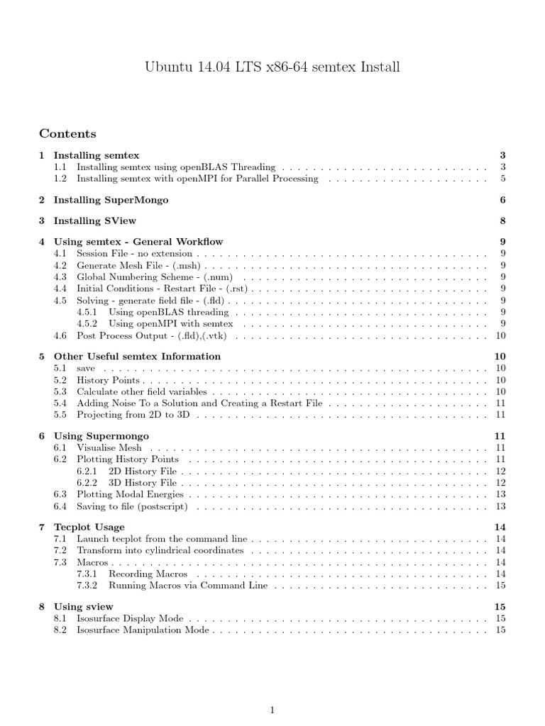 Semtex Install | PDF | Secure Shell | Computer File