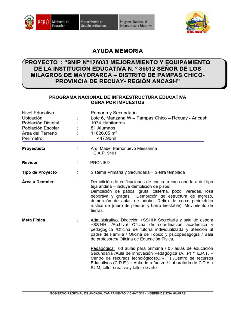 01 - Ayuda Memoria | PDF