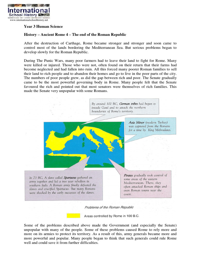 Fall of the Roman Republic Explained | PDF | Julius Caesar | Roman Republic