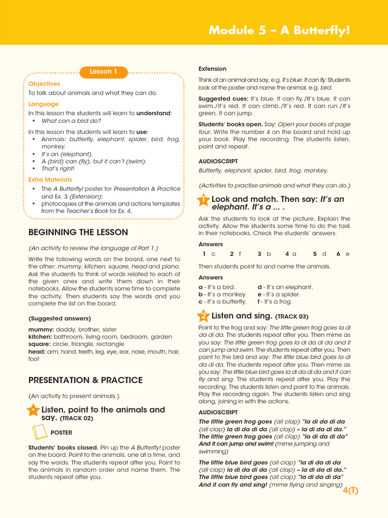 Starlight 2 Teachers Book Part 2 | PDF | Plural | Pupa