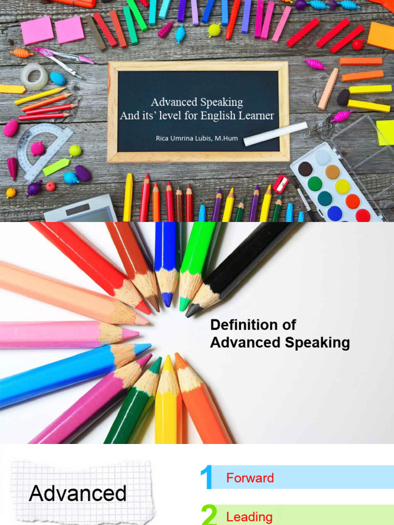 Mastering Advanced English Speaking | PDF | English Language | Human ...