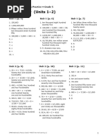 Grade 9 Math Unit 2 Notes | PDF | Exponentiation | Multiplication