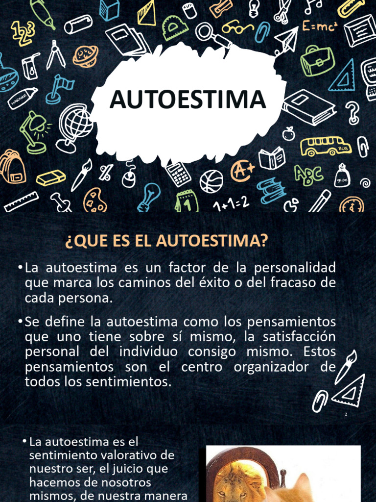 Autoestima | Descargar gratis PDF | Autoestima | Cognición