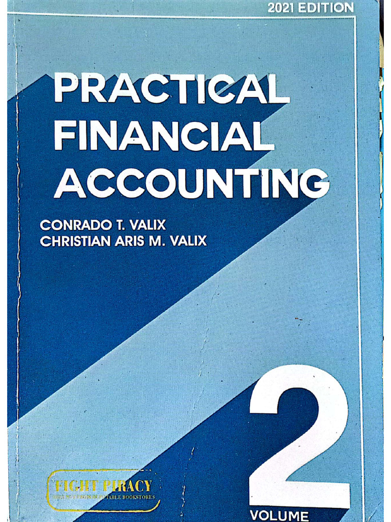 Practical Financial Accounting 2 Valix 2021 Ed | PDF