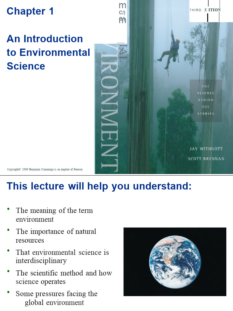 Introduction To Environmental Science 1 | PDF | Sustainability | Natural Environment