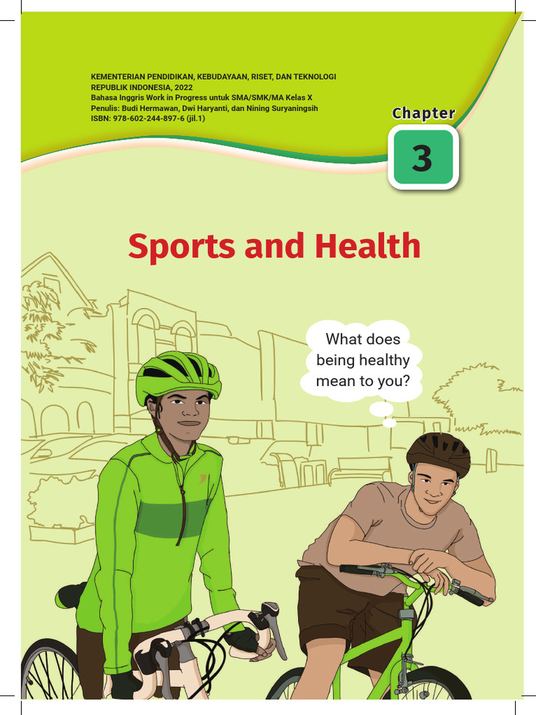 Buku Murid Bahasa Inggris - Work in Progress - Sports and Health Buku Panduan Guru Bahasa ...