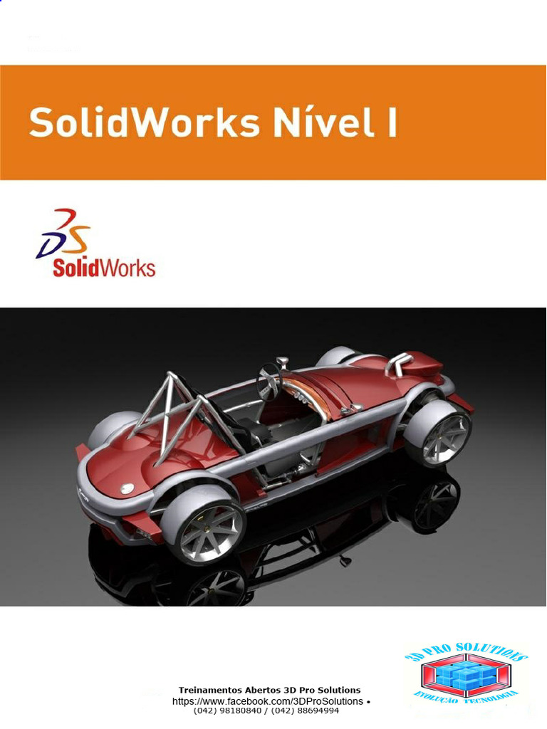 Apostila Solidworks Nivel I 3D Pro Solutions | PDF | Linha (Geometria ...