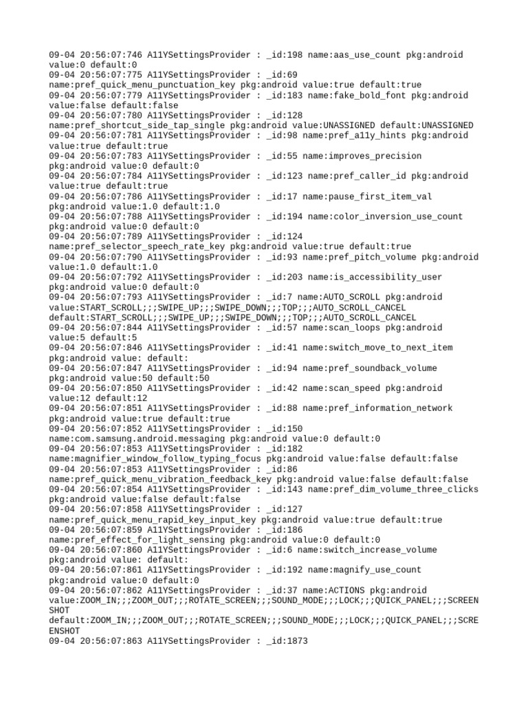 A11yprovider Log | PDF | Computing | Cloud Clients