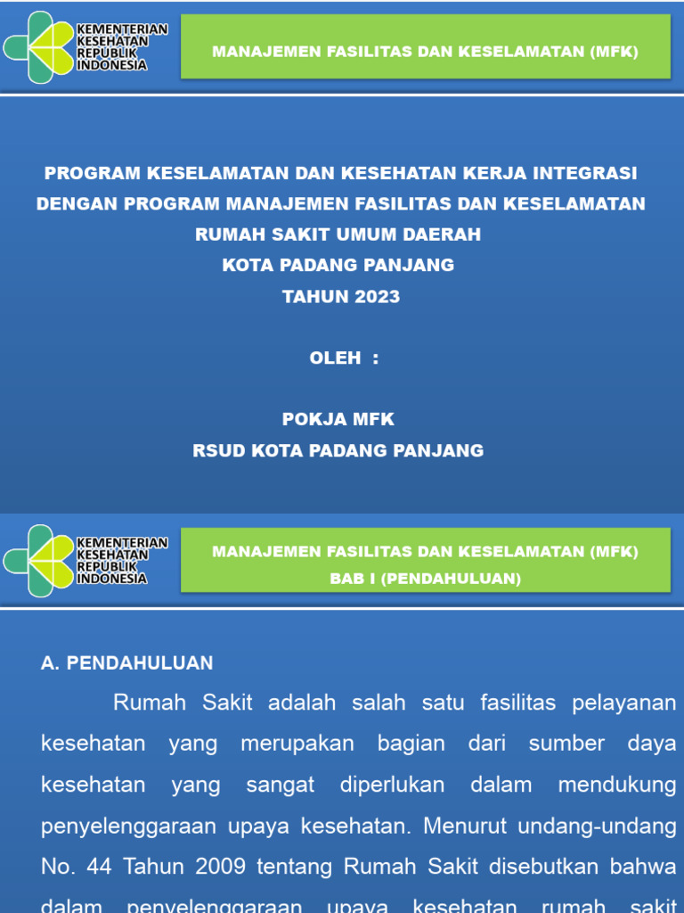 Materi PPT MFK 2023 | PDF