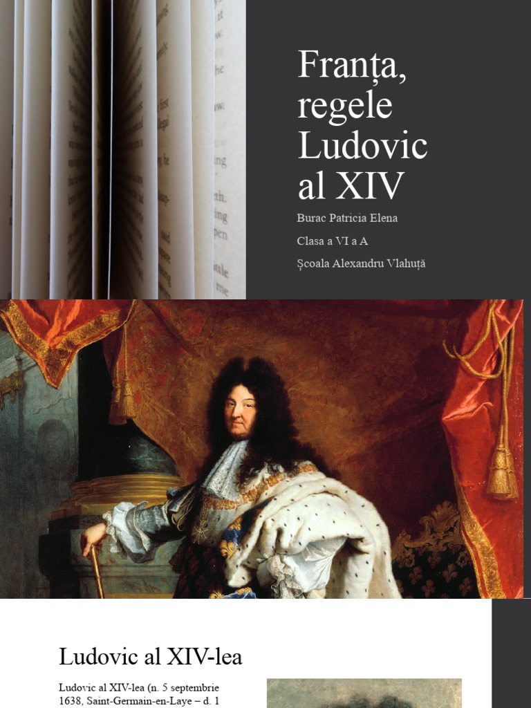 Franța, Regele Ludovic Al XIV | PDF