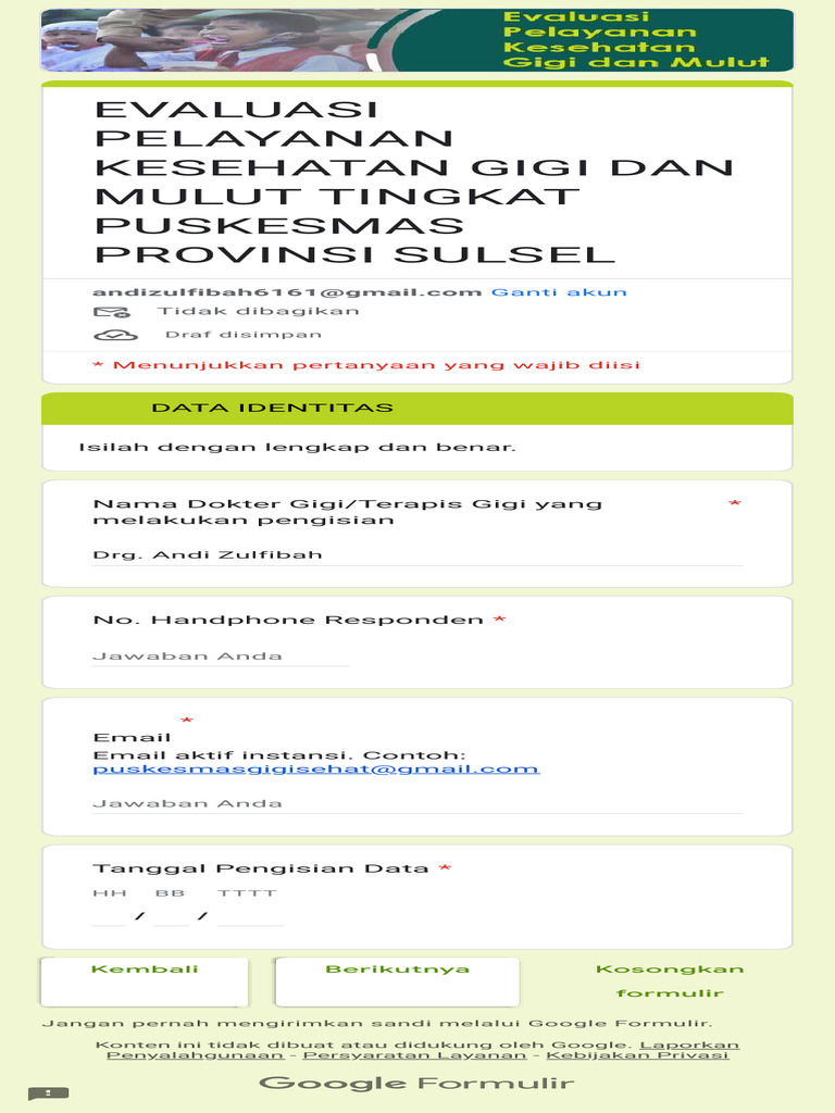 Evaluasi Pelayanan Kesehatan Gigi Dan Mulut Tingkat Puskesmas Provinsi Sulsel | PDF | Karier ...