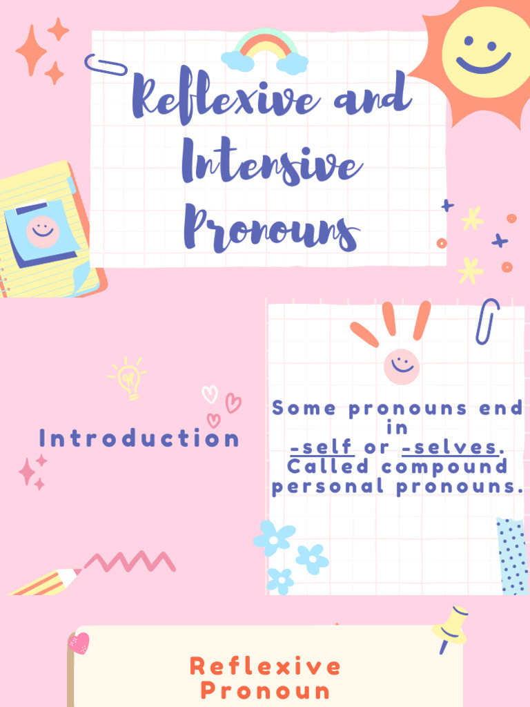 English 10 - Reflexive and Intensive Pronouns | PDF | Philosophy