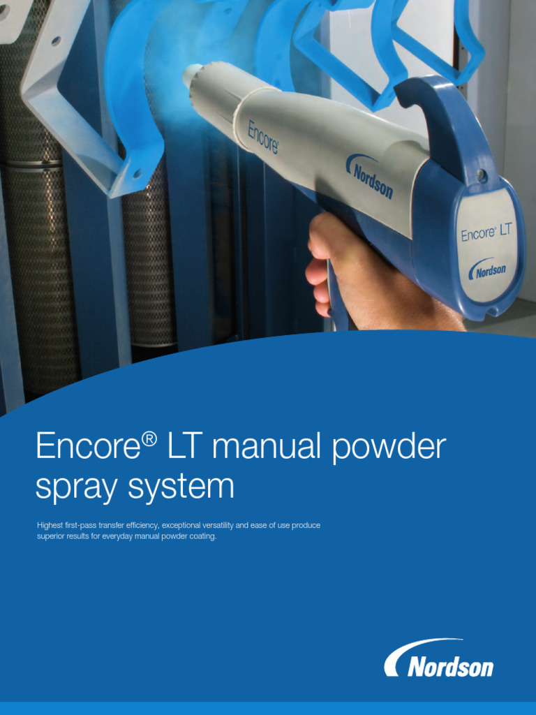 PWL5650 Encore LT Manual Powder Spray System en | PDF | Pump | Physical ...