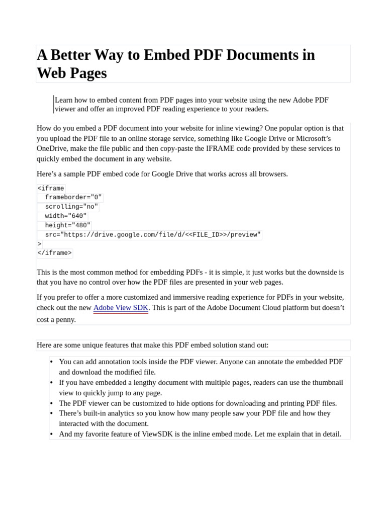 Django - Embed PDF Documents in Web Pages | PDF | Websites | World Wide Web