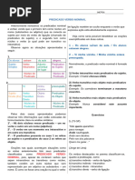 Atividades de Tipos de Predicado 7º Ano | PDF | Assunto (gramática) | Predicado (gramática)