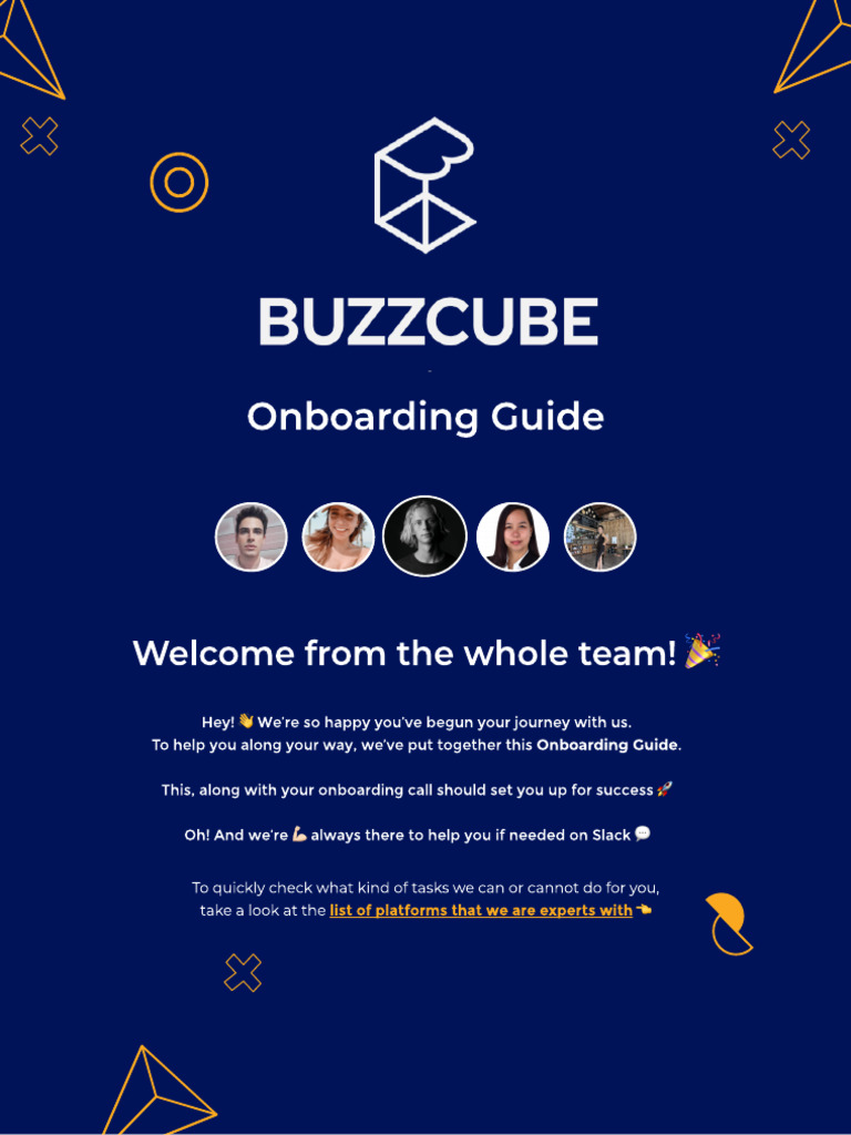 Onboarding Guide Pdf Word Press Subscription Business Model