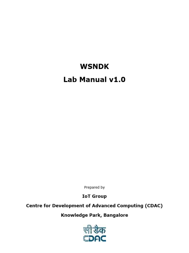 IoT Lab Manual for Developers | PDF | Wi Fi | Computer Network