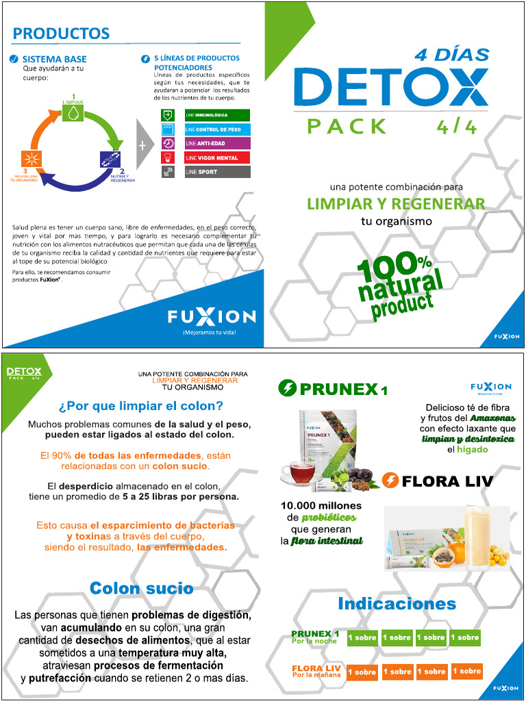 Diptico Detox PDF | PDF