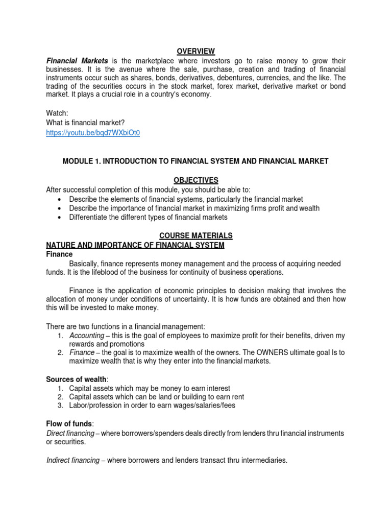 Financial Markets | PDF | Cost Of Living | Financial Markets