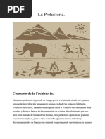 Esquema de La División de La Prehistoria | PDF