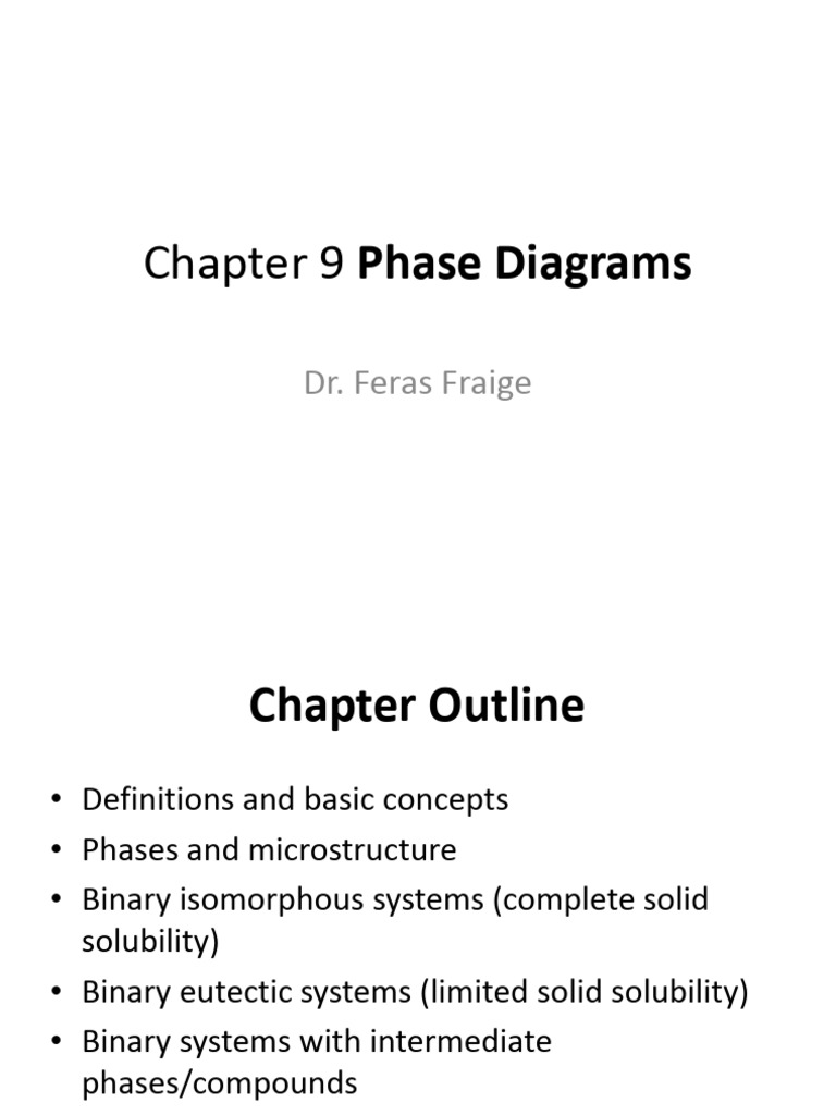 Chapter 9 Phase Diagrams | PDF | Phase (Matter) | Phase Diagram