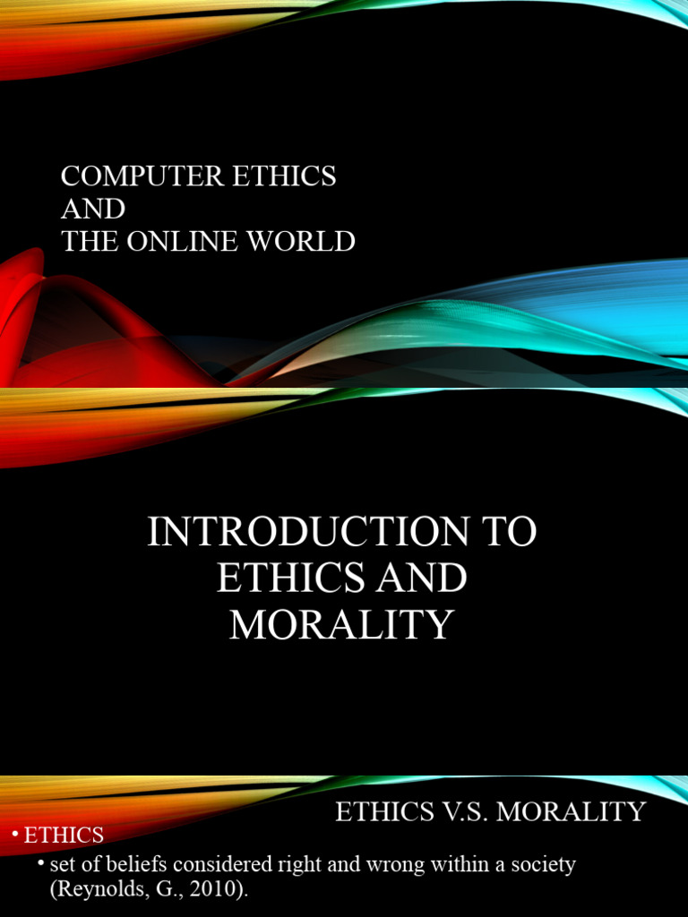 Computer Ethics and The Online World | PDF | Privacy | Anonymity