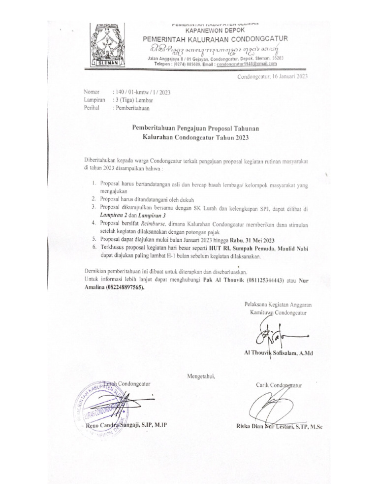 Kapanewon Depok | PDF