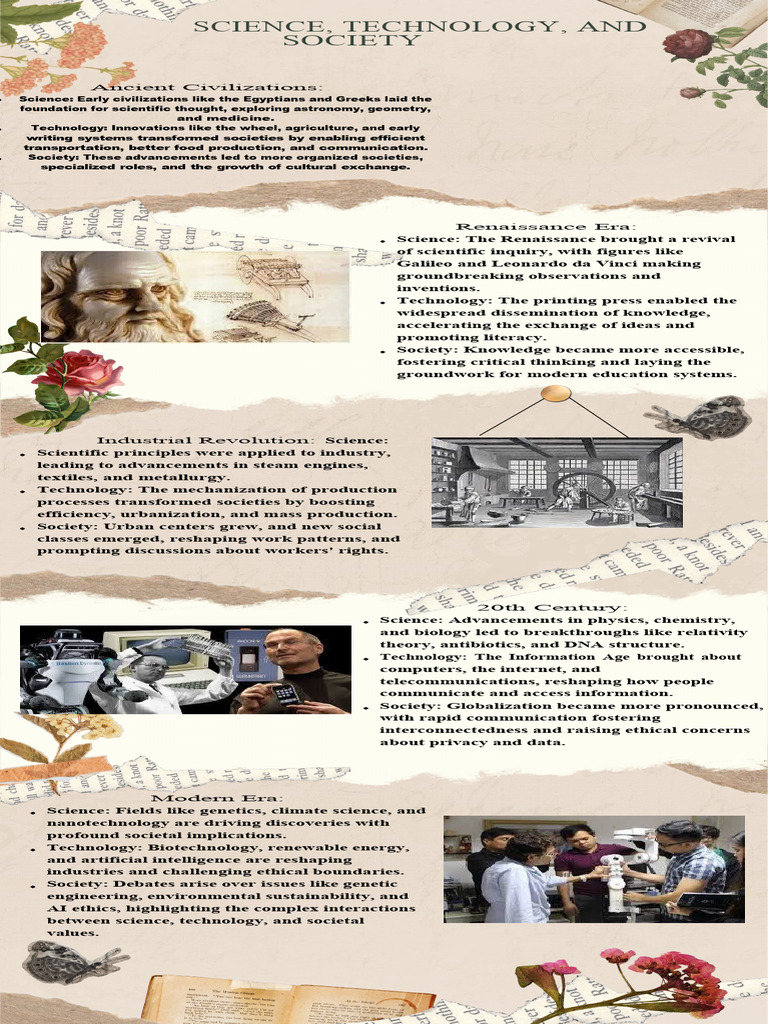 Brown Scrapbook Museum of History Infographic | PDF | Science | Physical Sciences