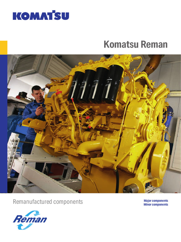 Komatsu Reman Solutions for OEMs | PDF | Systems Engineering | Engines