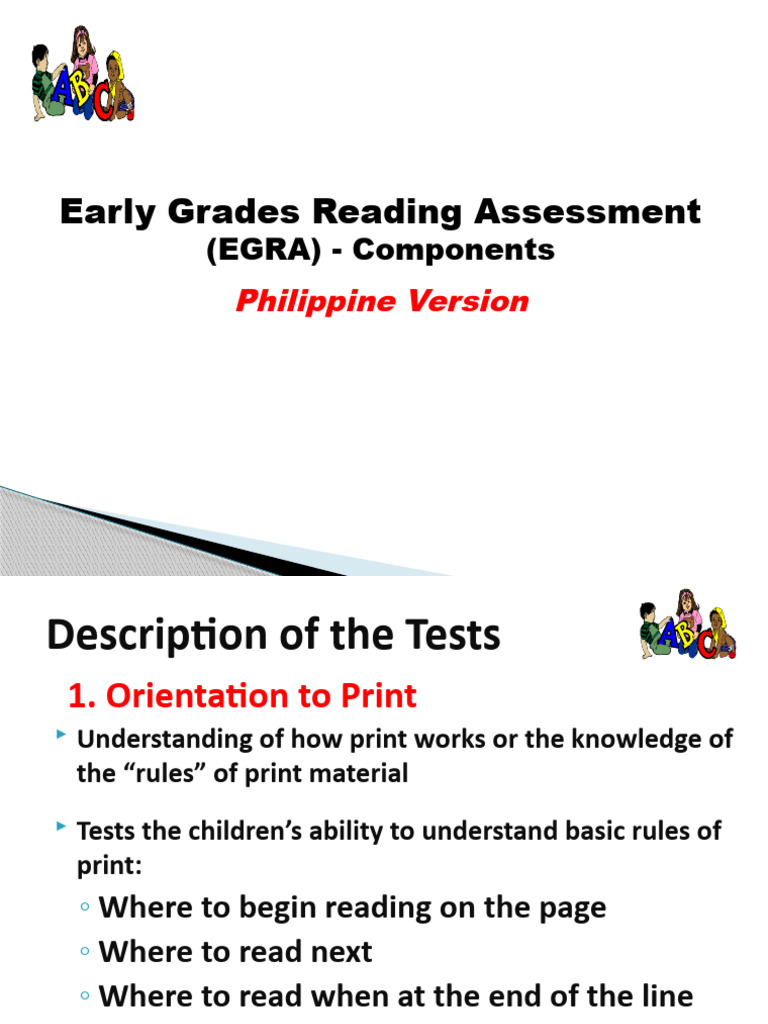 Egra GR1 English | PDF | Cognition | Linguistics