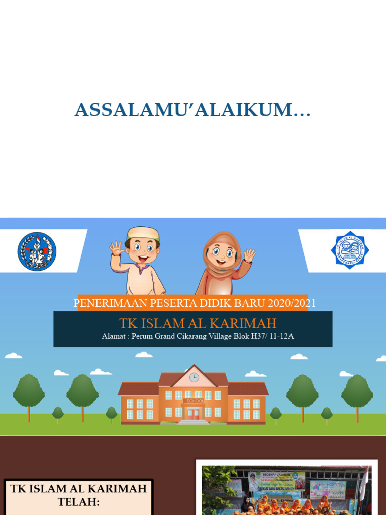 Template Animasi PPDB | PDF