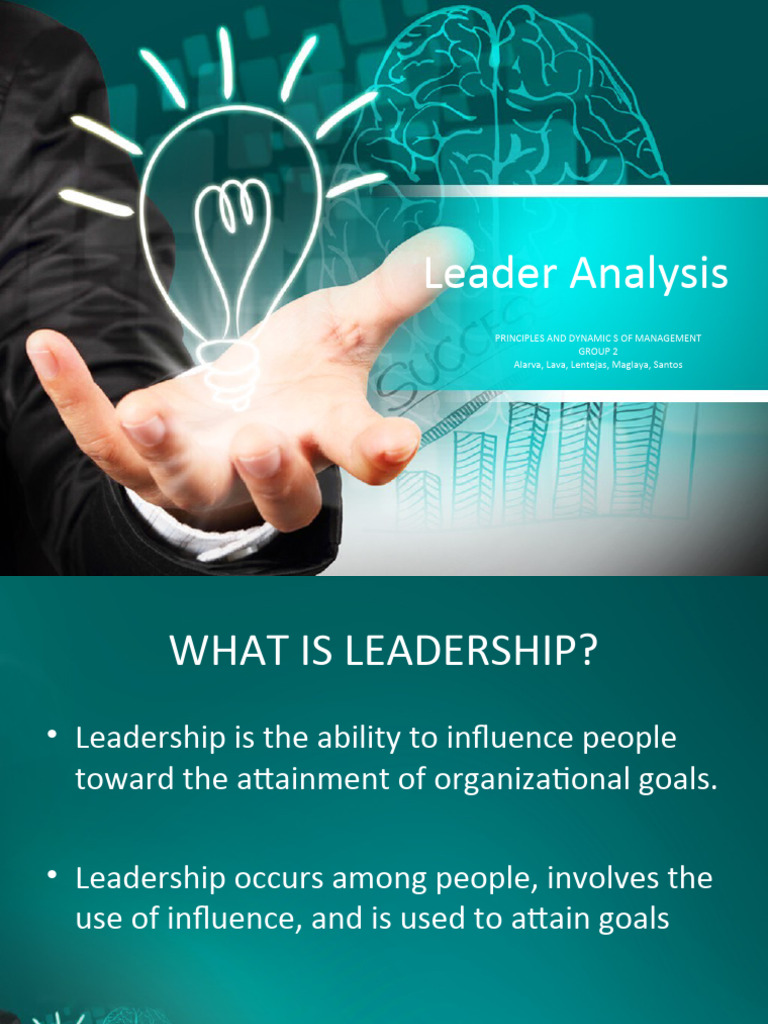 Leader Analysis - MVP - PLM | PDF | Leadership | Hospital