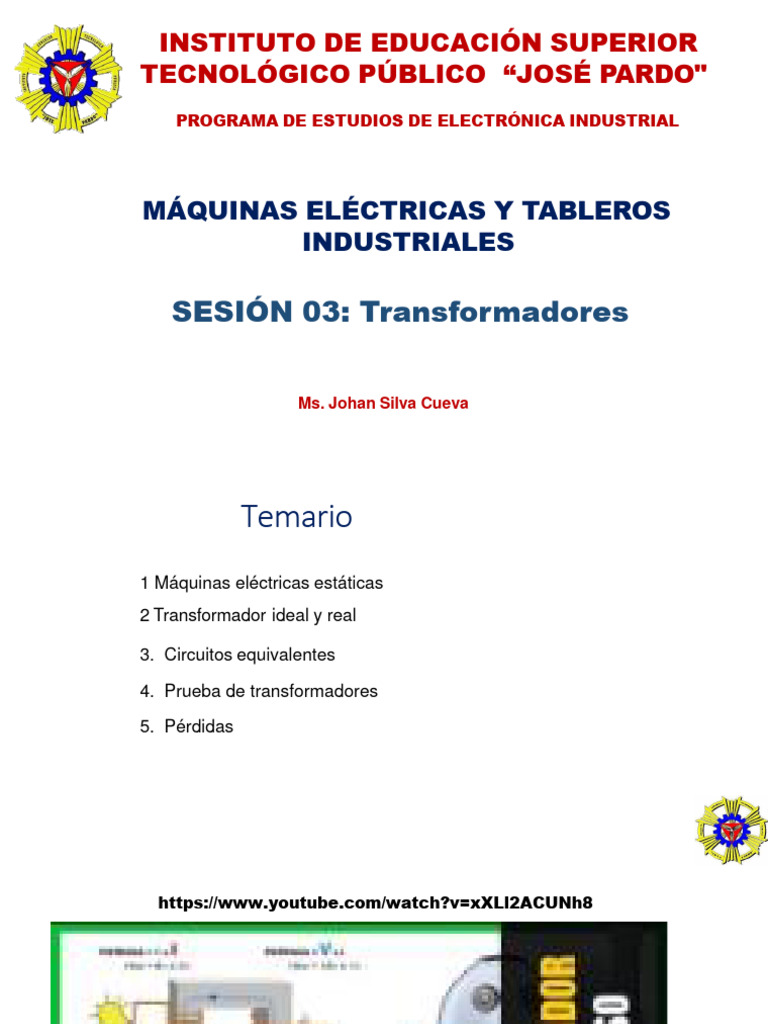 Sem3 Transformadores | PDF | Transformador | Inductor
