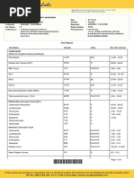 Fake Blood Test Report | PDF