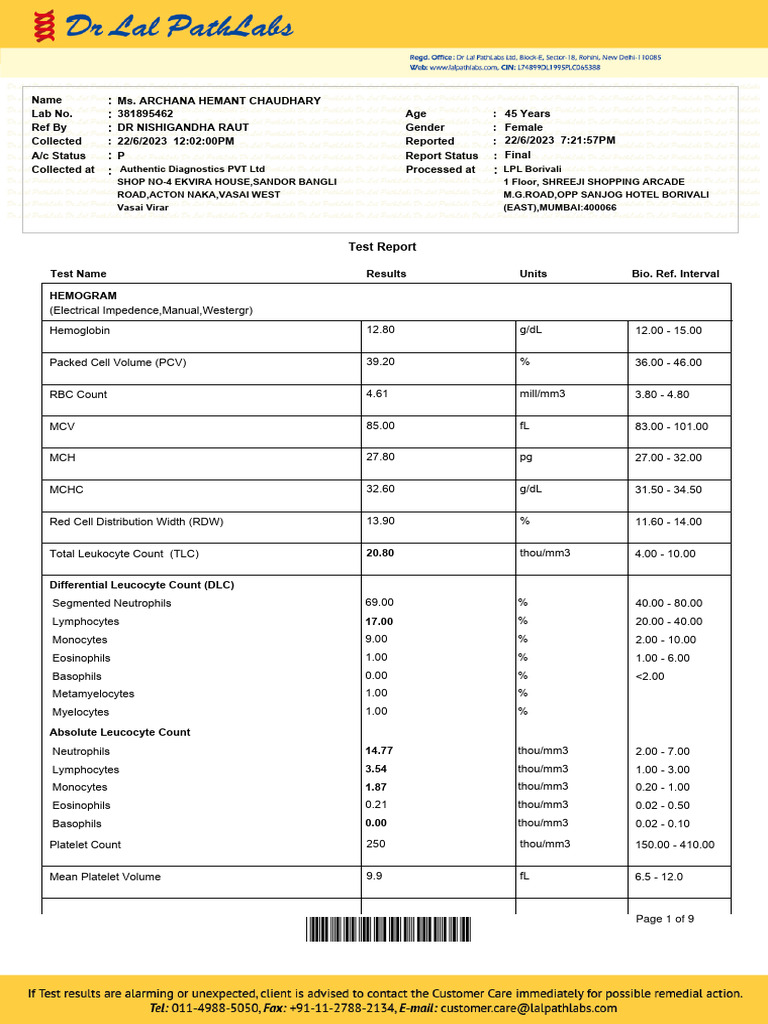 PT Archana | PDF | Epidemiology | Causes Of Death