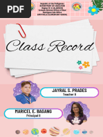 COVER - DLL, LP, SFS (Editable) Chris Lumagbas | PDF