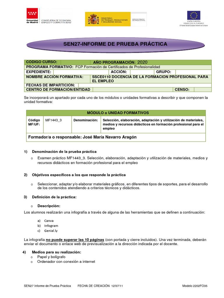 Sen27 FCP 20 3894 MF1443 3 | PDF | Evaluación | Infografia
