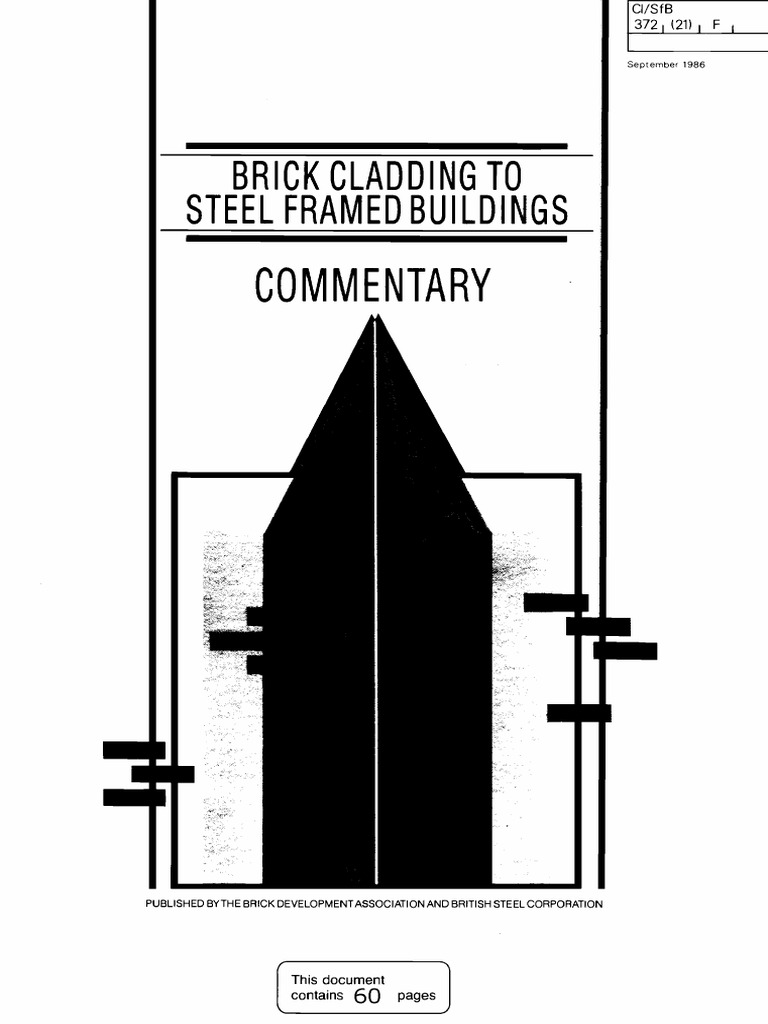 Brick Cladding for Steel Framed Buildings | PDF | Brick | Masonry