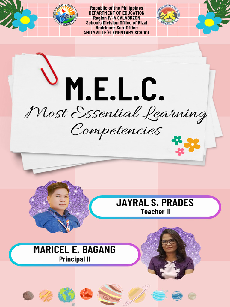 tmpEA - MELC COVER PAGE | PDF | Philippines | Public Administration