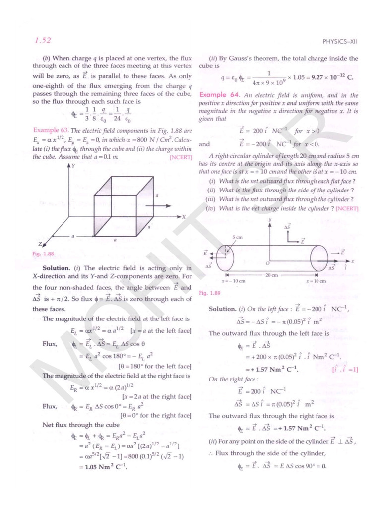 CH1 Electric Charges and Fields | PDF
