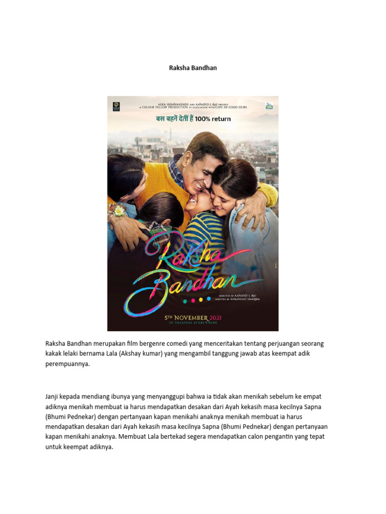 Raksha Bandhan-WPS Office | PDF