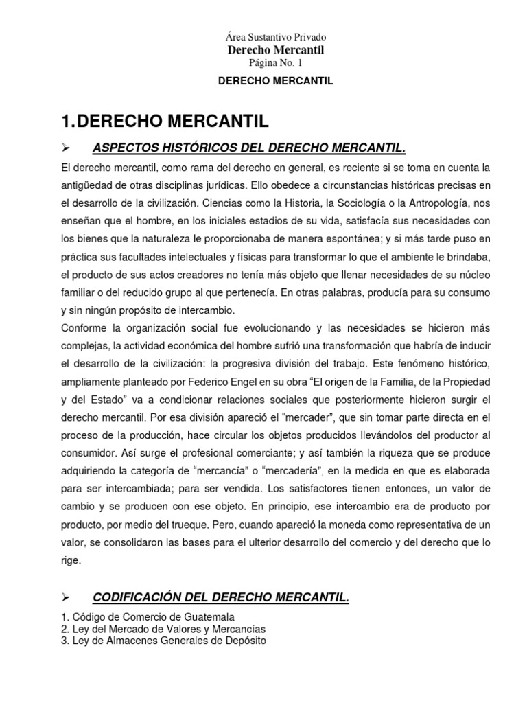Derecho Mercantil - Completo - (Plat) | PDF | Sociedad de ...