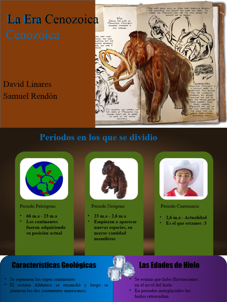 La Era Cenozoica-Samuel Rendón-1 | PDF | Ciencia y matemáticas